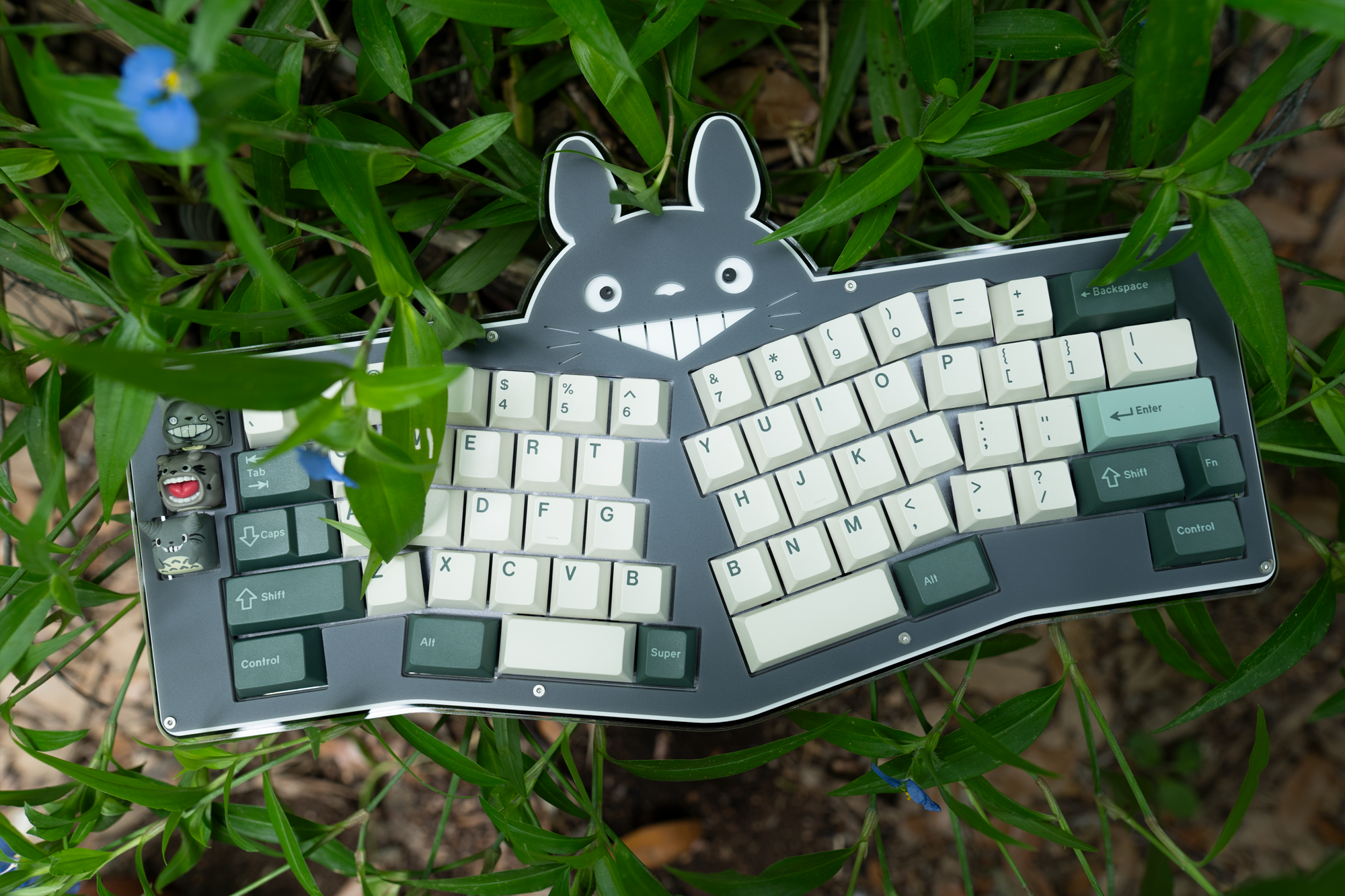 [In-Stock] Gray Rat Stacked Acrylic Keyboard Kit – Cafege