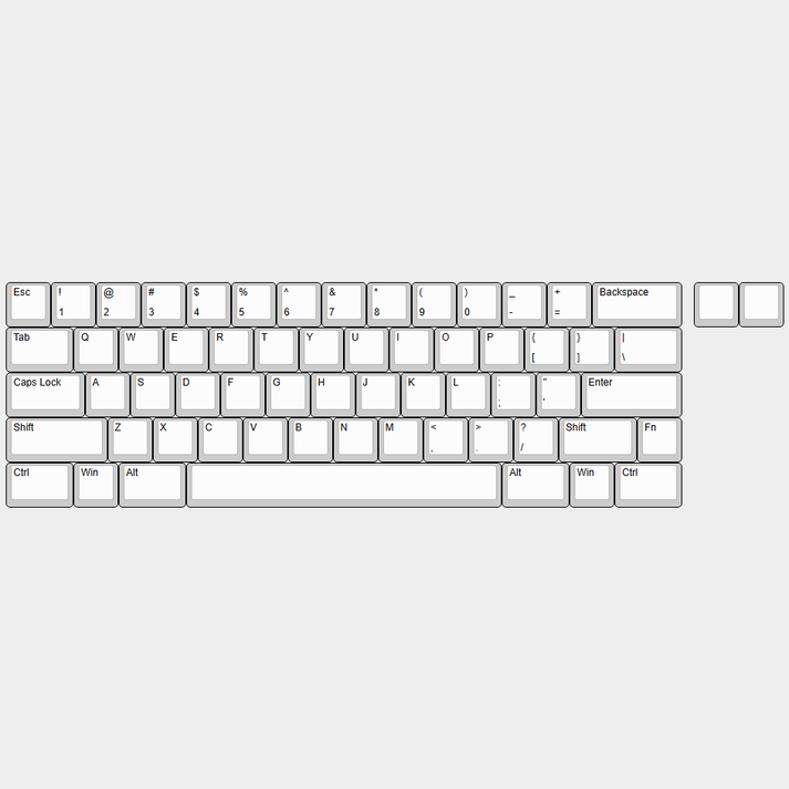 Venom 60 HE PCB 7u – Cafege